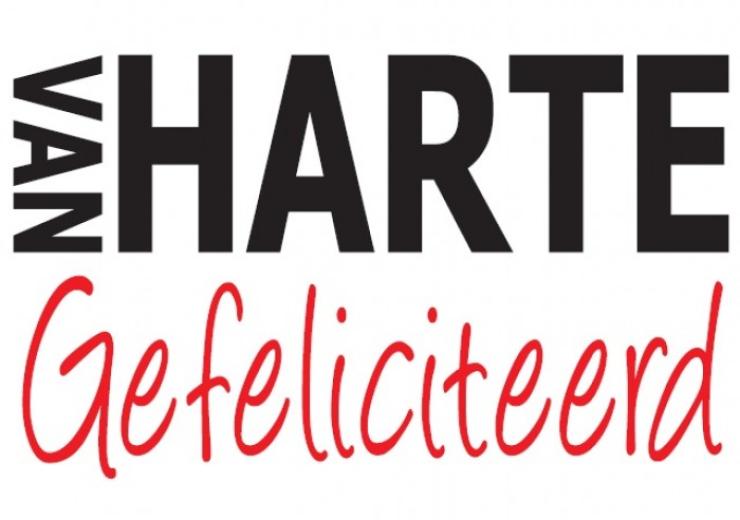 Van harte proficiat van der Hoorn Buigtechniek